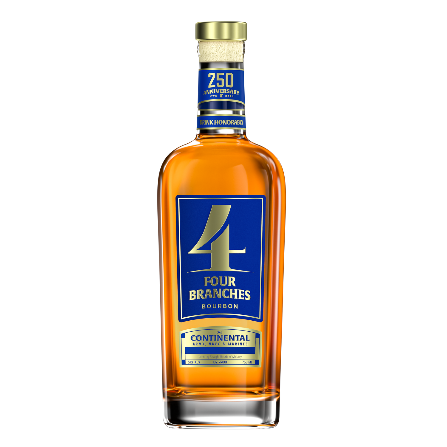 The Continental: Military Bourbon | Our Spirits | Four Branches – Four ...